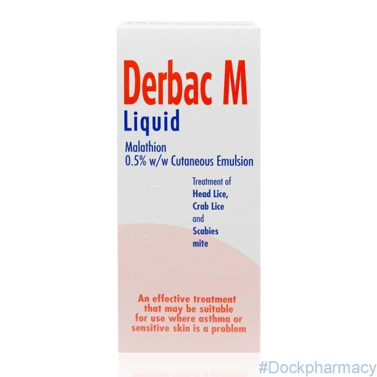 Derbac M Liquid - Malathion Liquid, 150ML - Dock Pharmacy