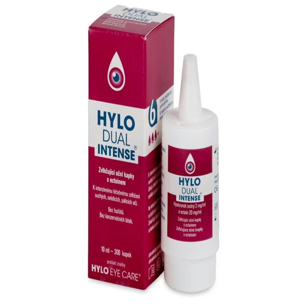 Hylo Dual Intense Eye Drops – Dry Eye & Allergy Relief 10 ml - Dock Pharmacy